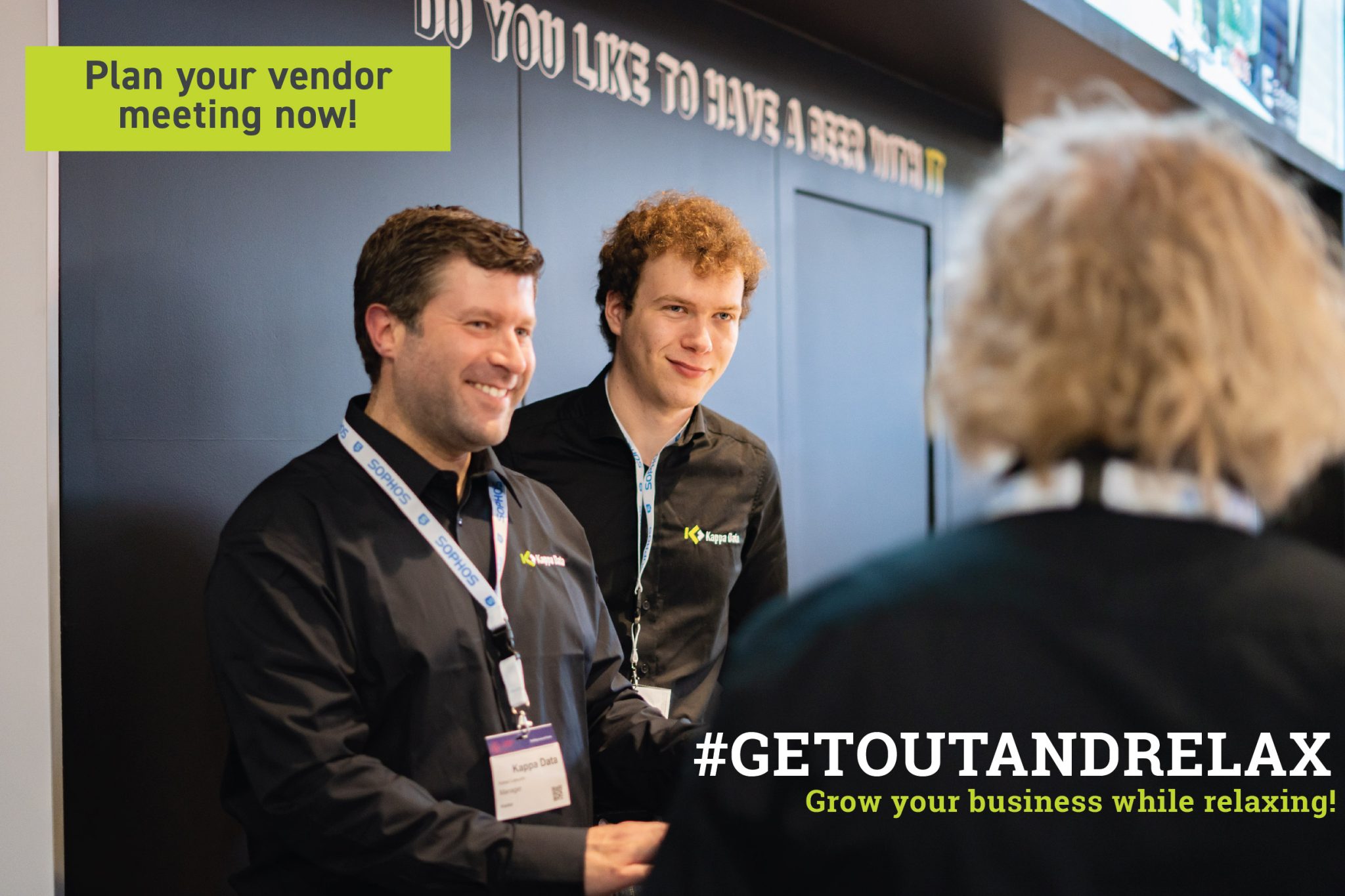 Plan your vendor meeting now to #GETOUTANDRELAX | Kappa Data