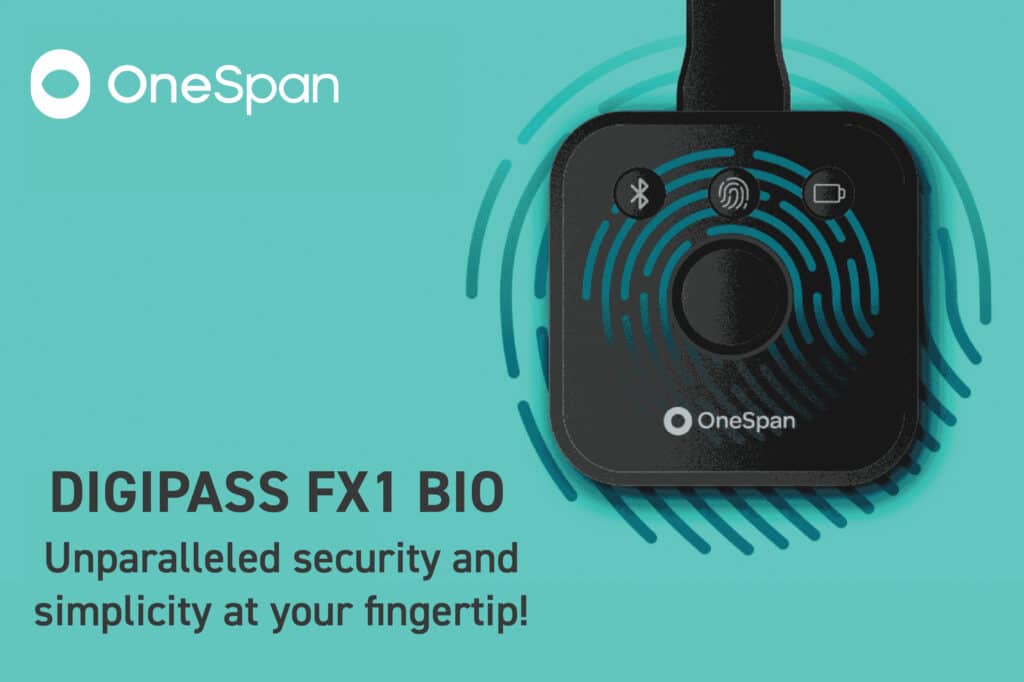 OneSpan kondigt de Digipass FX1 BIO aan | Kappa Data